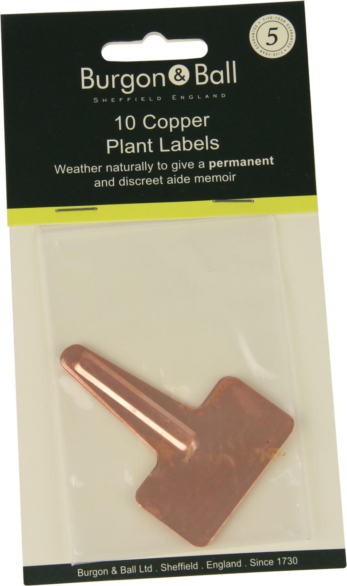 Copper Plant Identification Tags