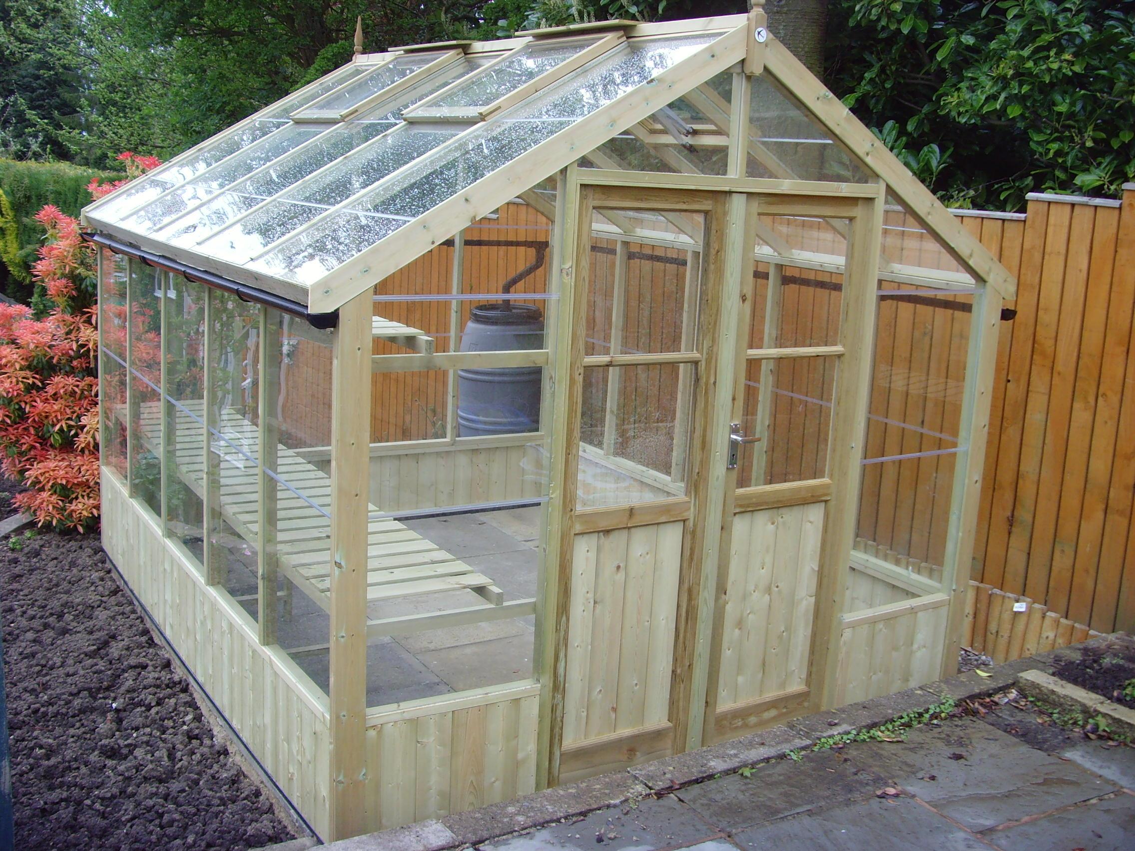 Swallow 8ft wide 10ft long greenhouse