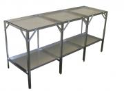 Greenhouse staging and benches